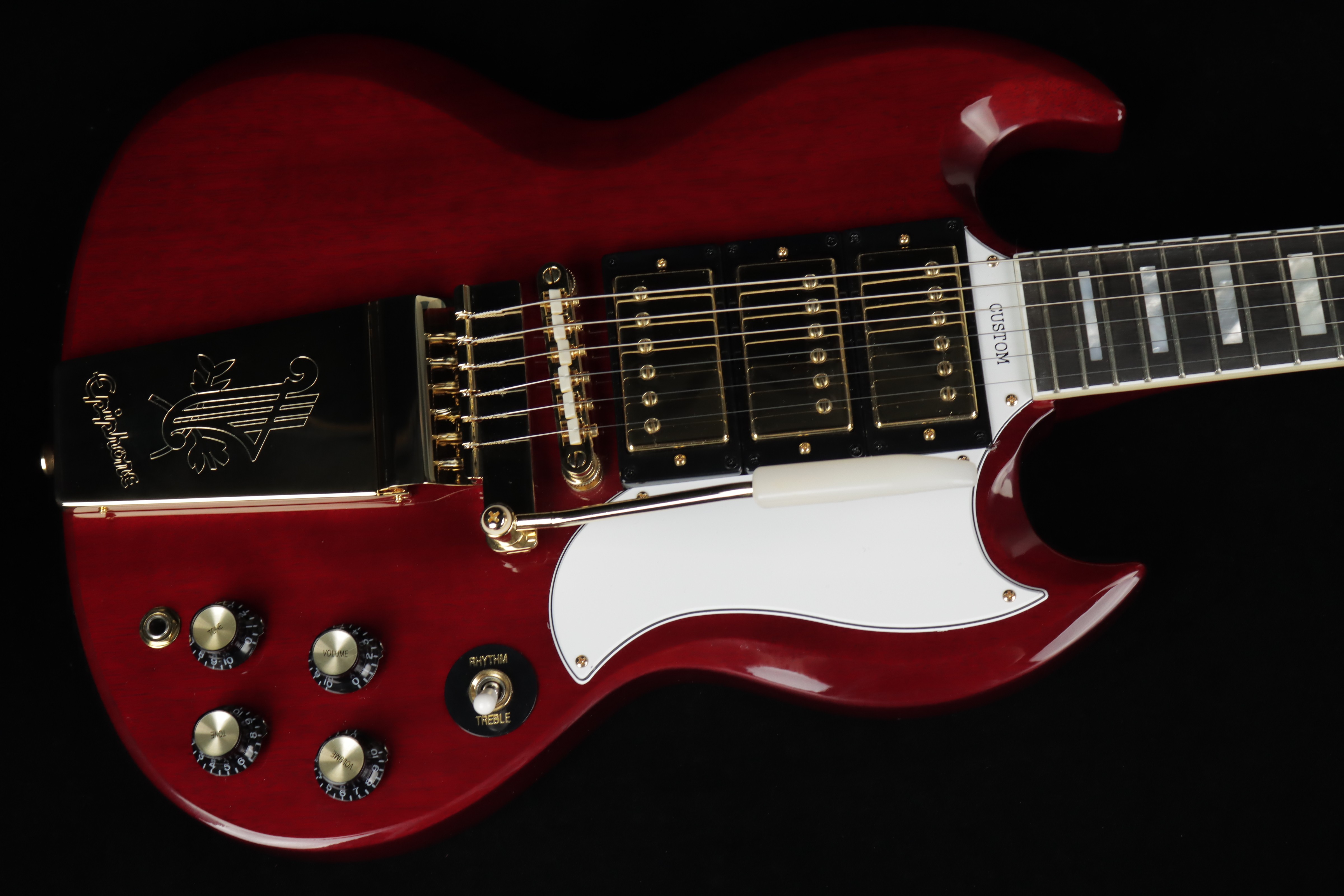 Epiphone Joe Bonamassa 1963 SG Custom Dark Wine Red (SN: 23041521752 ...