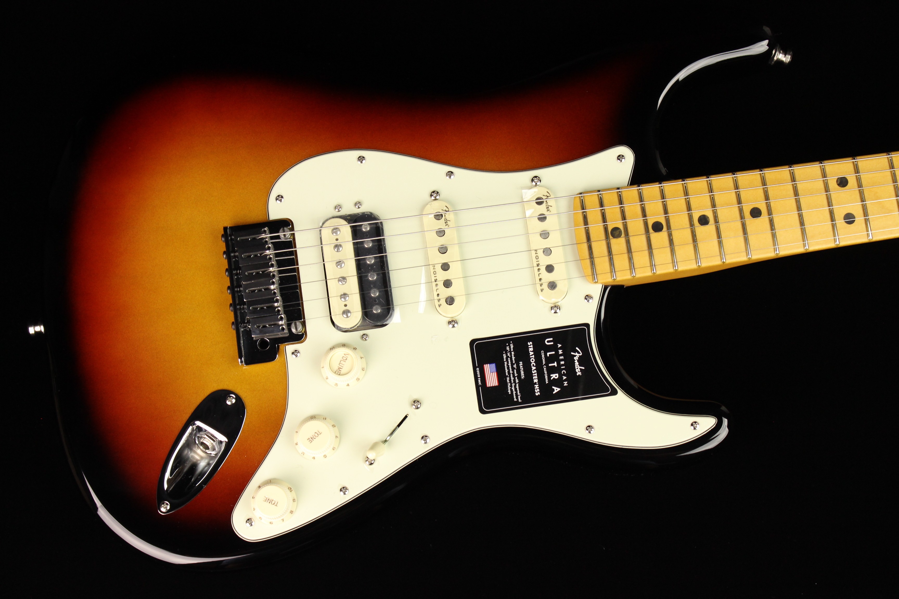 Fender American Ultra Stratocaster HSS Ultra Burst (SN: US210040143 ...