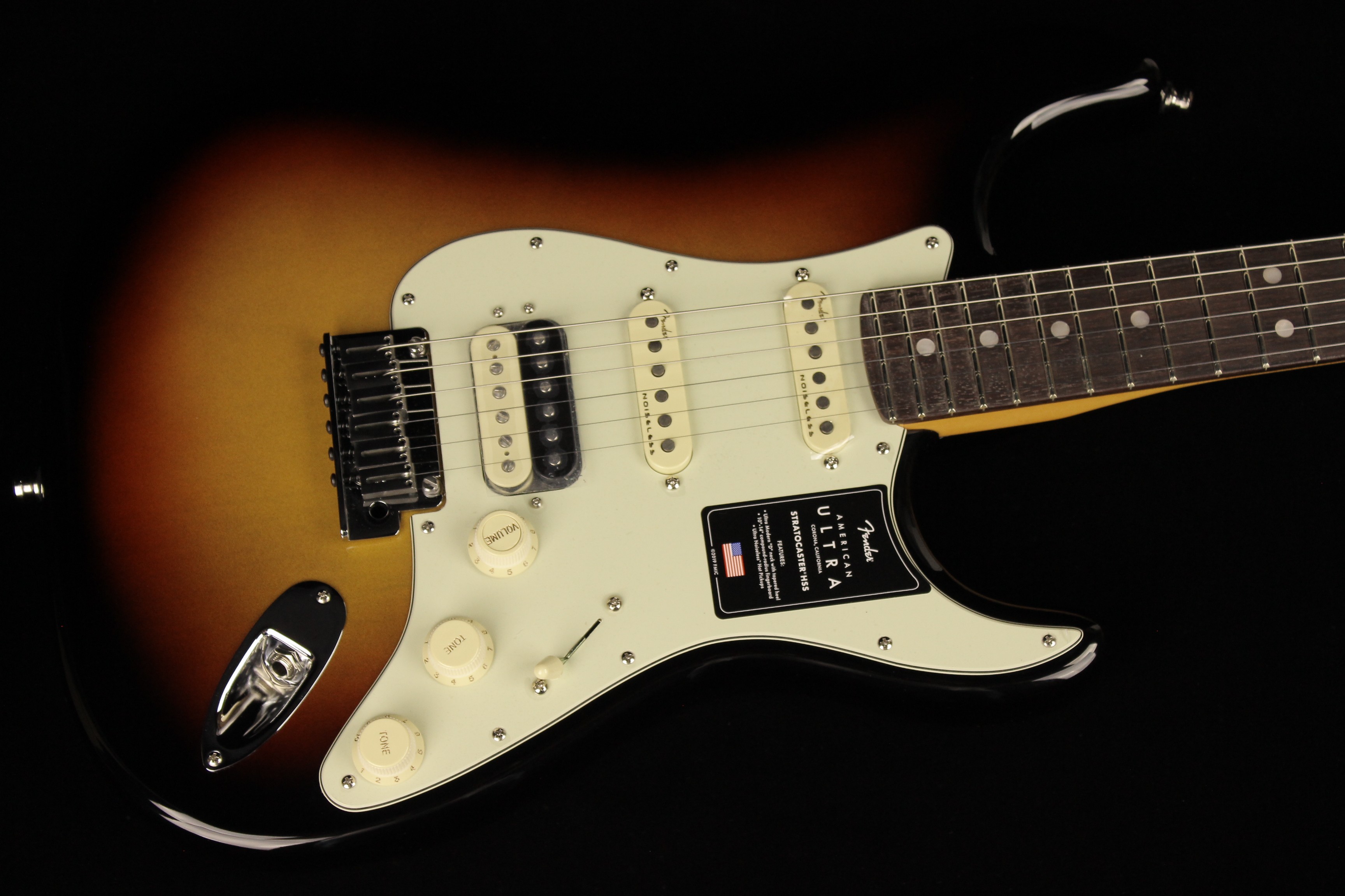 Fender American Ultra Stratocaster HSS Ultraburst (SN: US23005905 ...