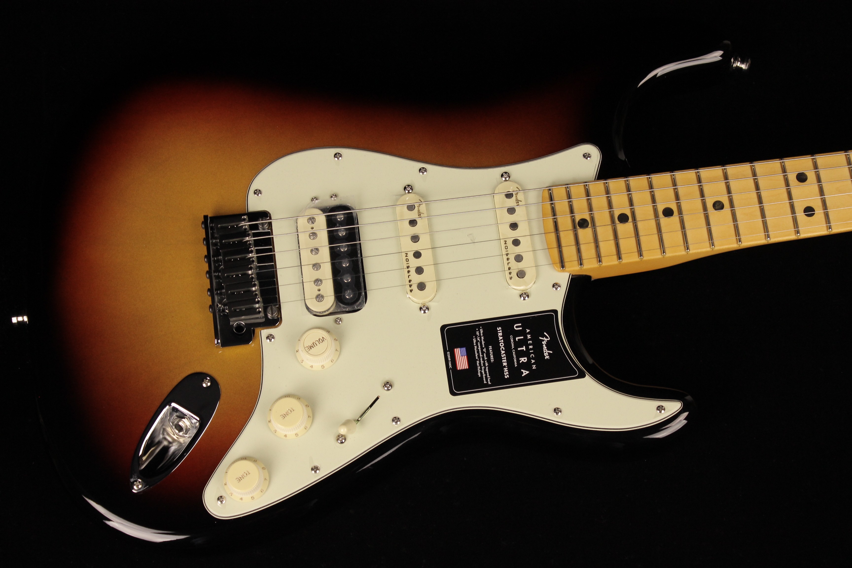 Fender American Ultra Stratocaster HSS Ultra Burst (SN: US23026003 ...