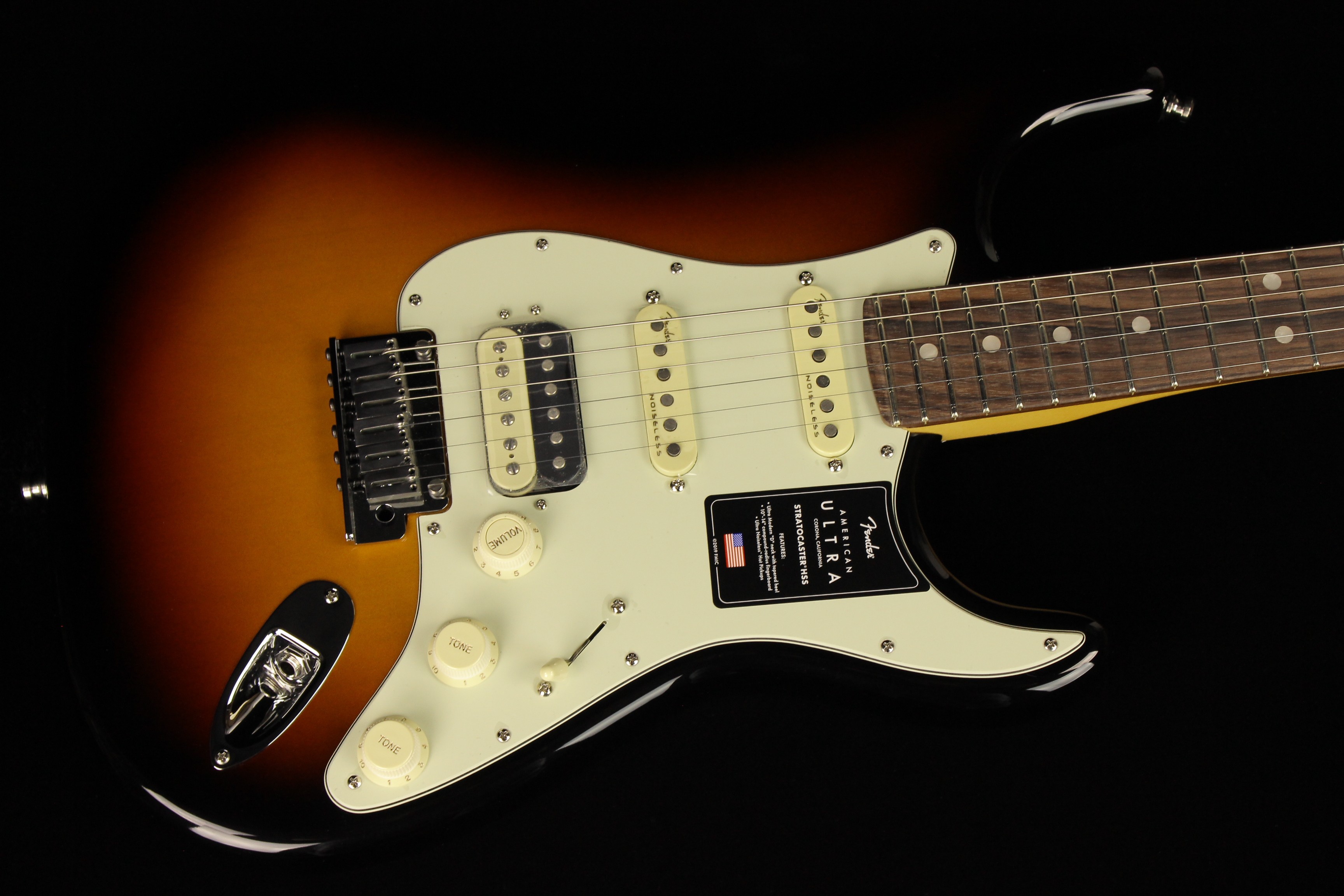 Fender American Ultra Stratocaster HSS Ultraburst (SN: US22029158 ...
