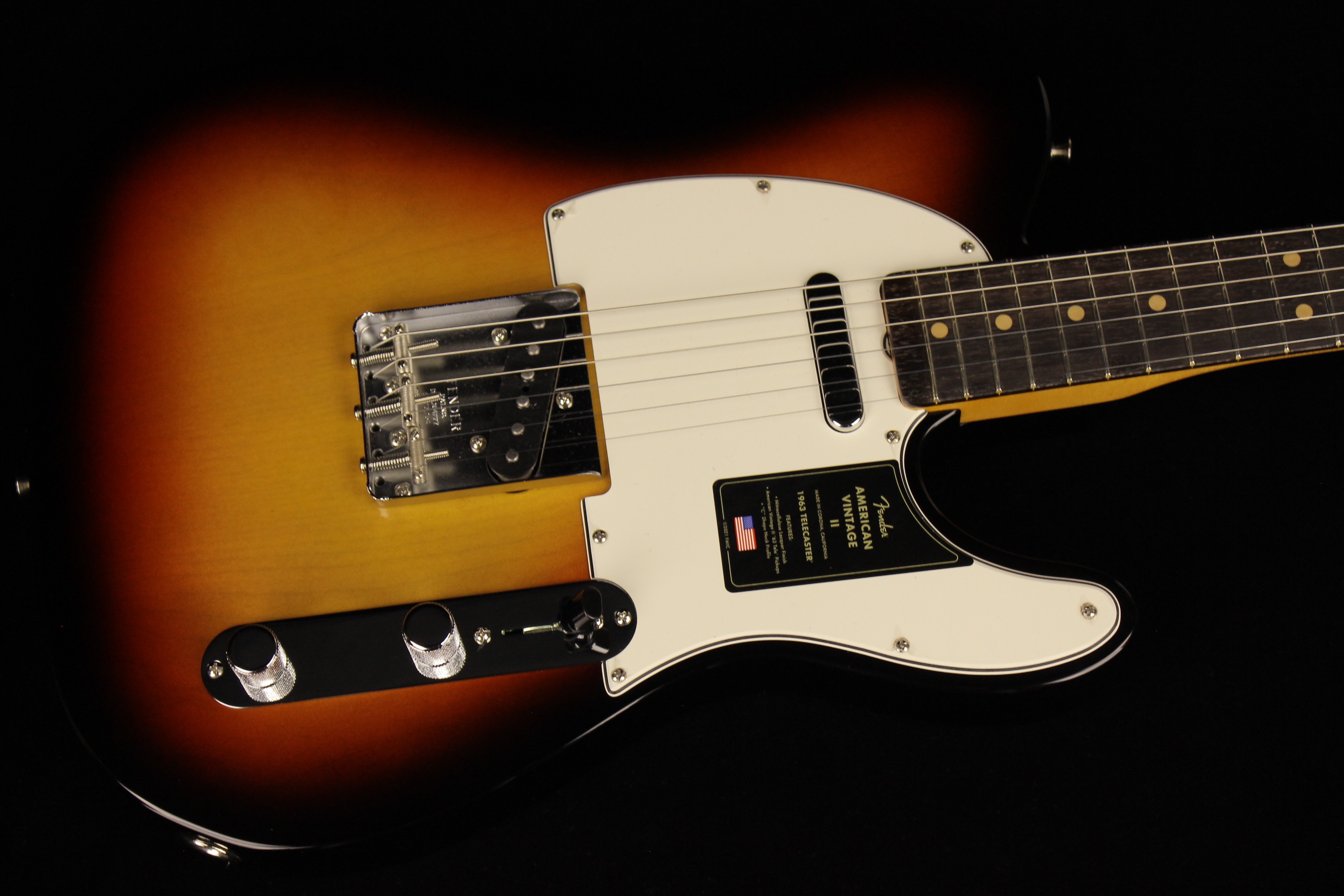 Fender American Vintage II 1963 Telecaster 3-Color Sunburst (SN ...