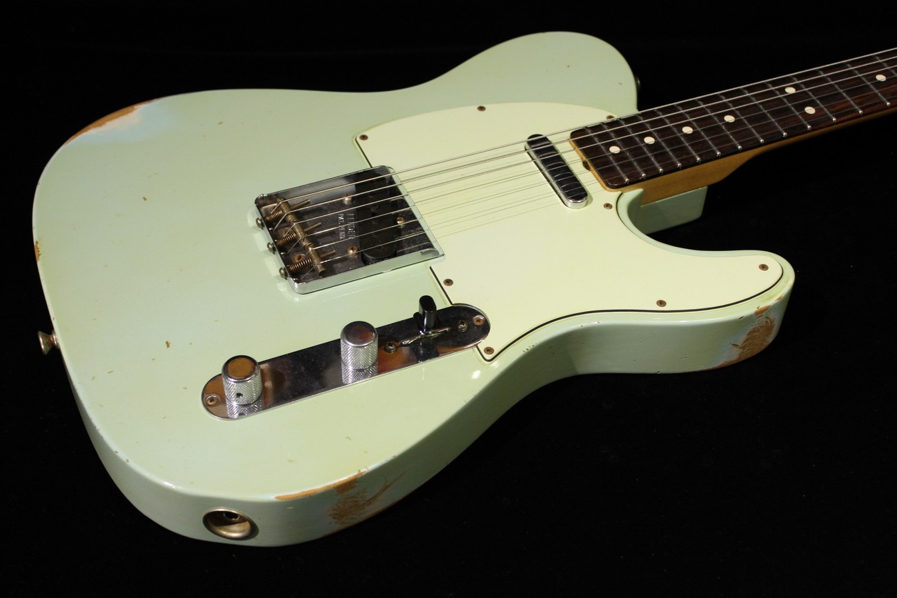 Fender Custom 1963 Telecaster Relic Limited Faded Sonic Blue (SN ...