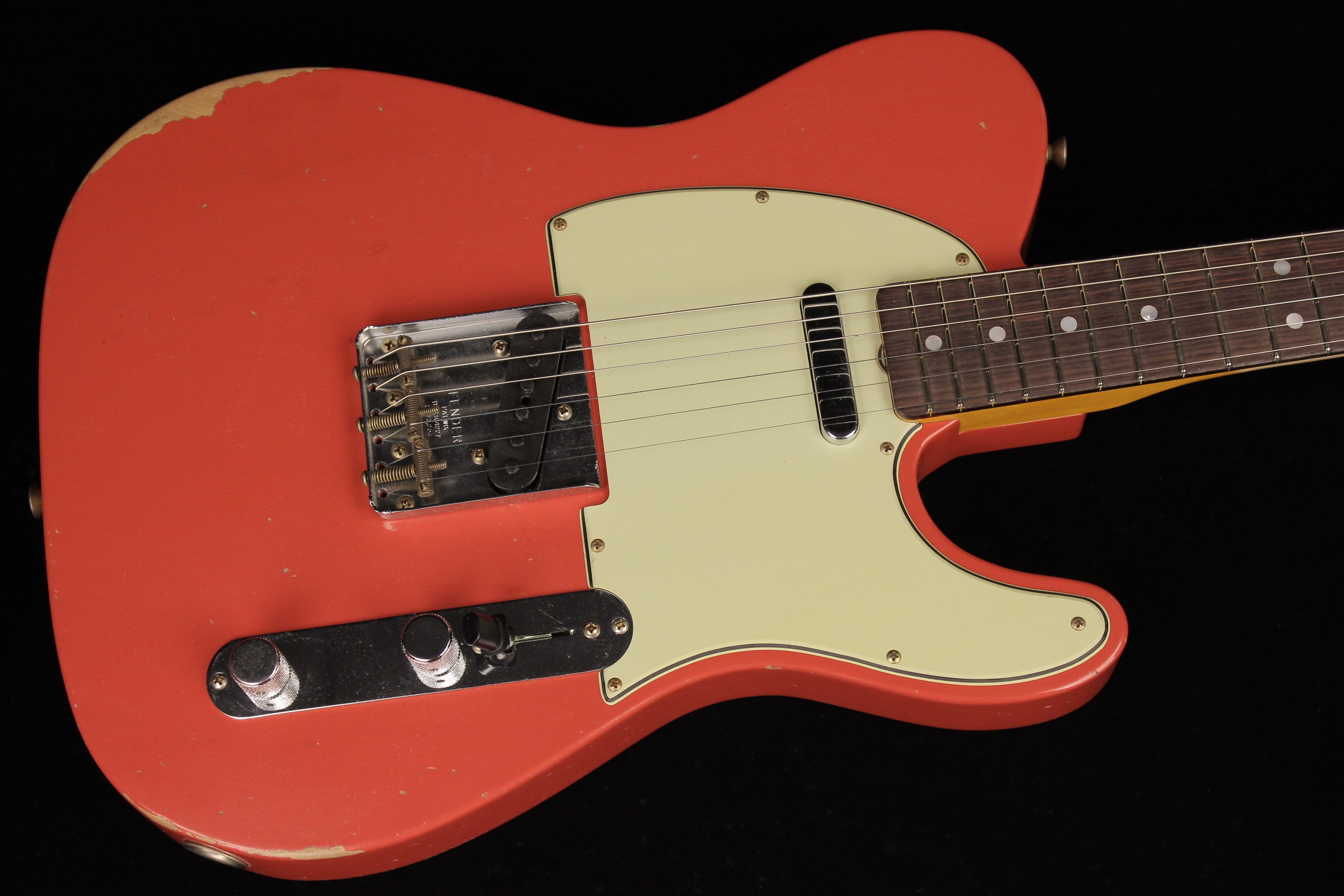 Fender Custom 1964 Telecaster Relic Aged Fiesta Red (SN: CZ573227 ...