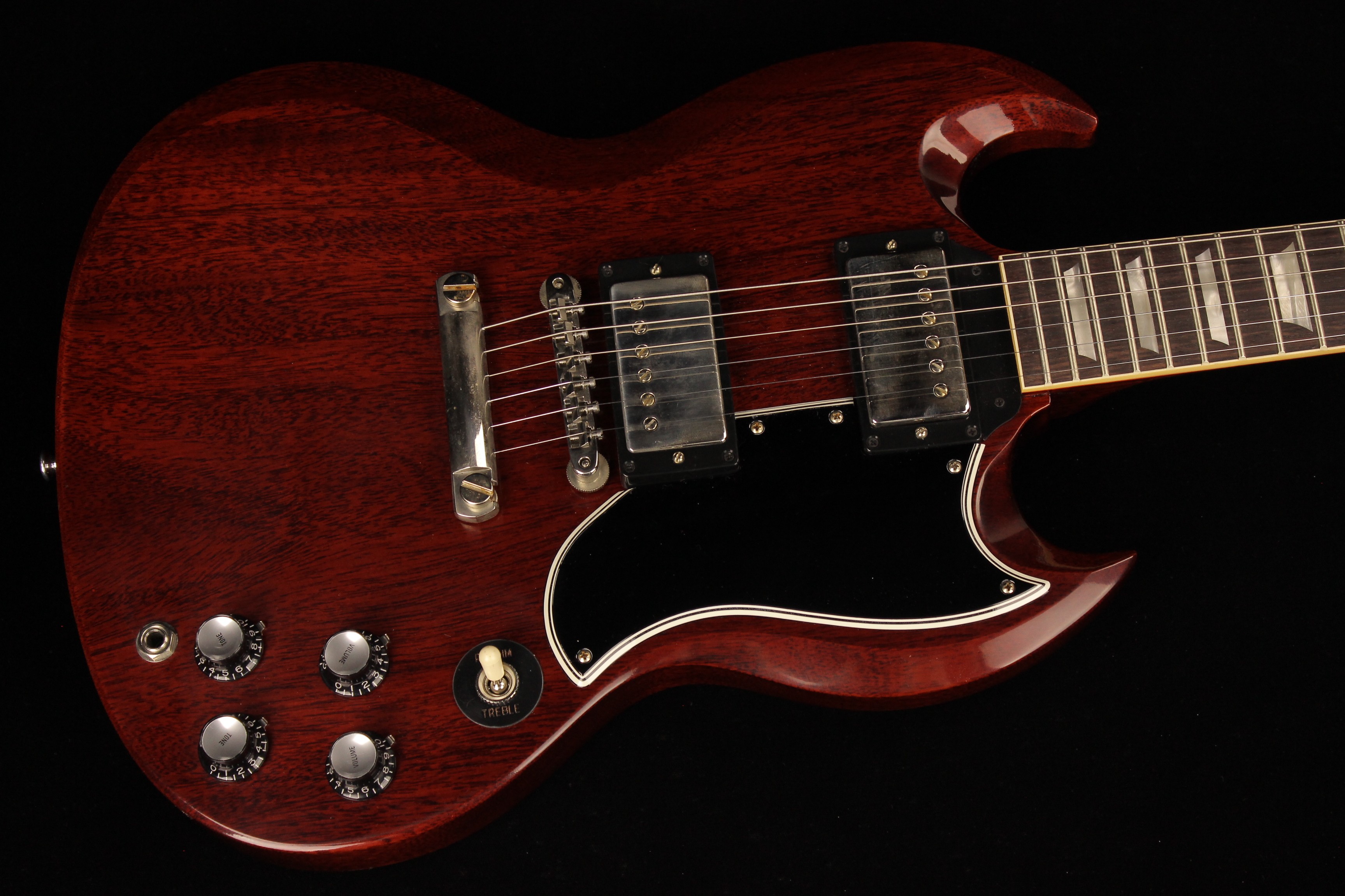 Gibson Custom 1961 SG Standard Reissue VOS Cherry (SN: 303061) | Gino ...