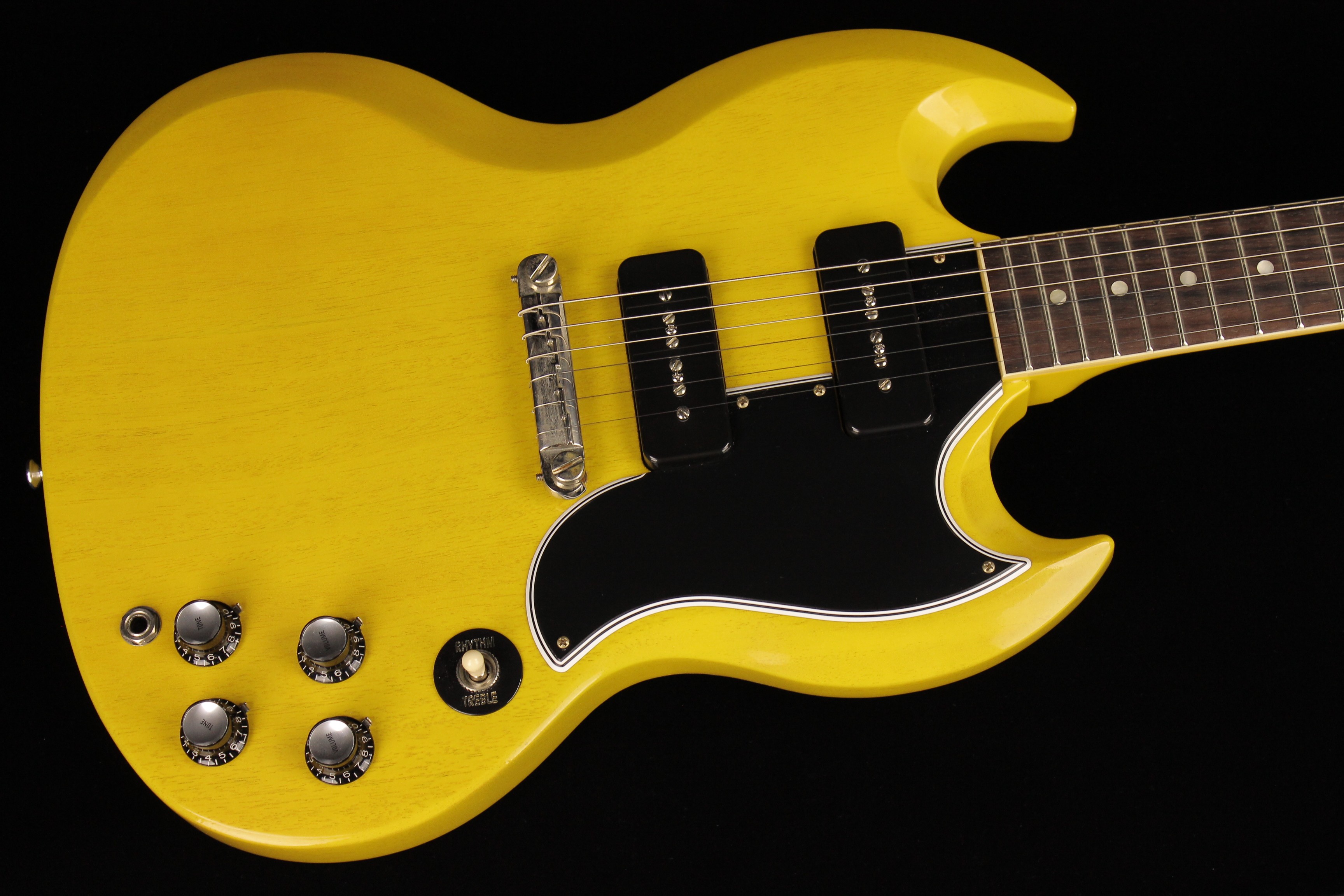 Gibson Custom 1963 SG Special Reissue Lightning Bar M2M VOS Banana TV ...
