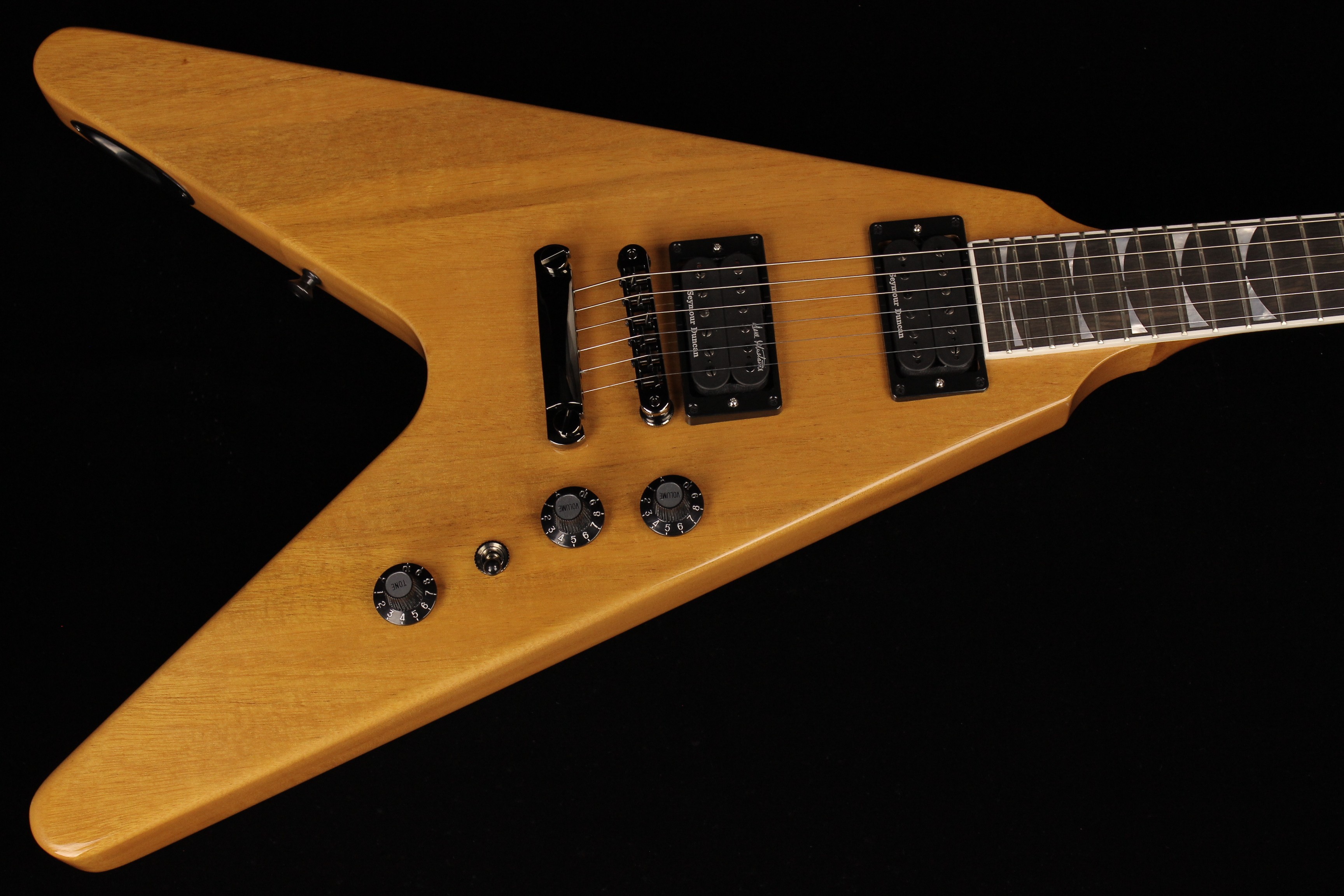 Gibson Dave Mustaine Flying V EXP Antique Natural (SN: 212830187 ...