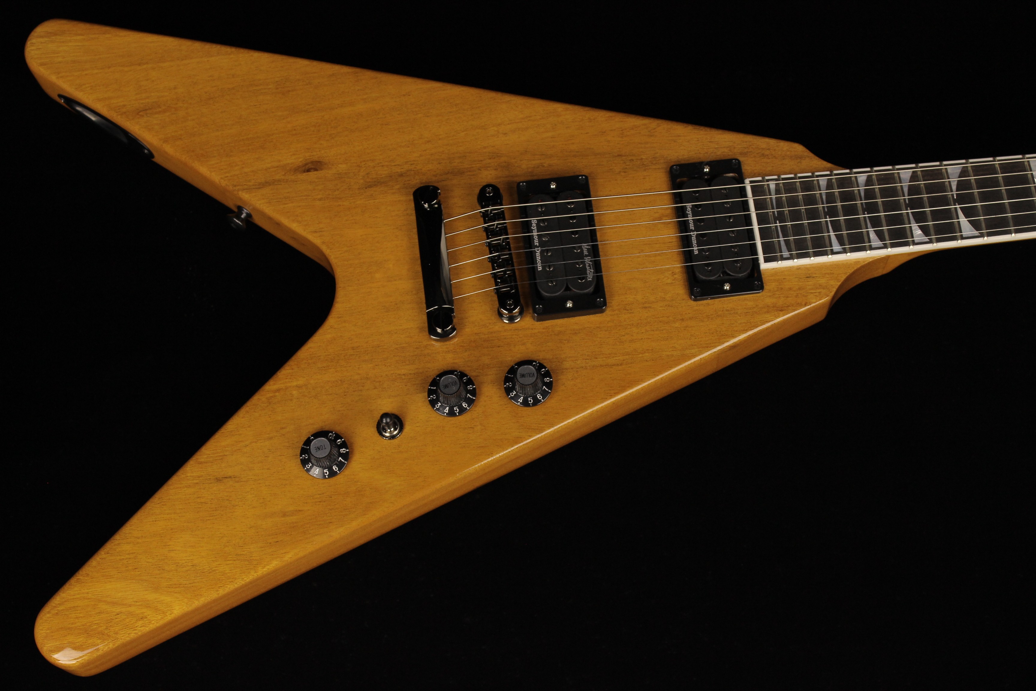 Gibson Dave Mustaine Flying V EXP Antique Natural (SN: 211530219 ...