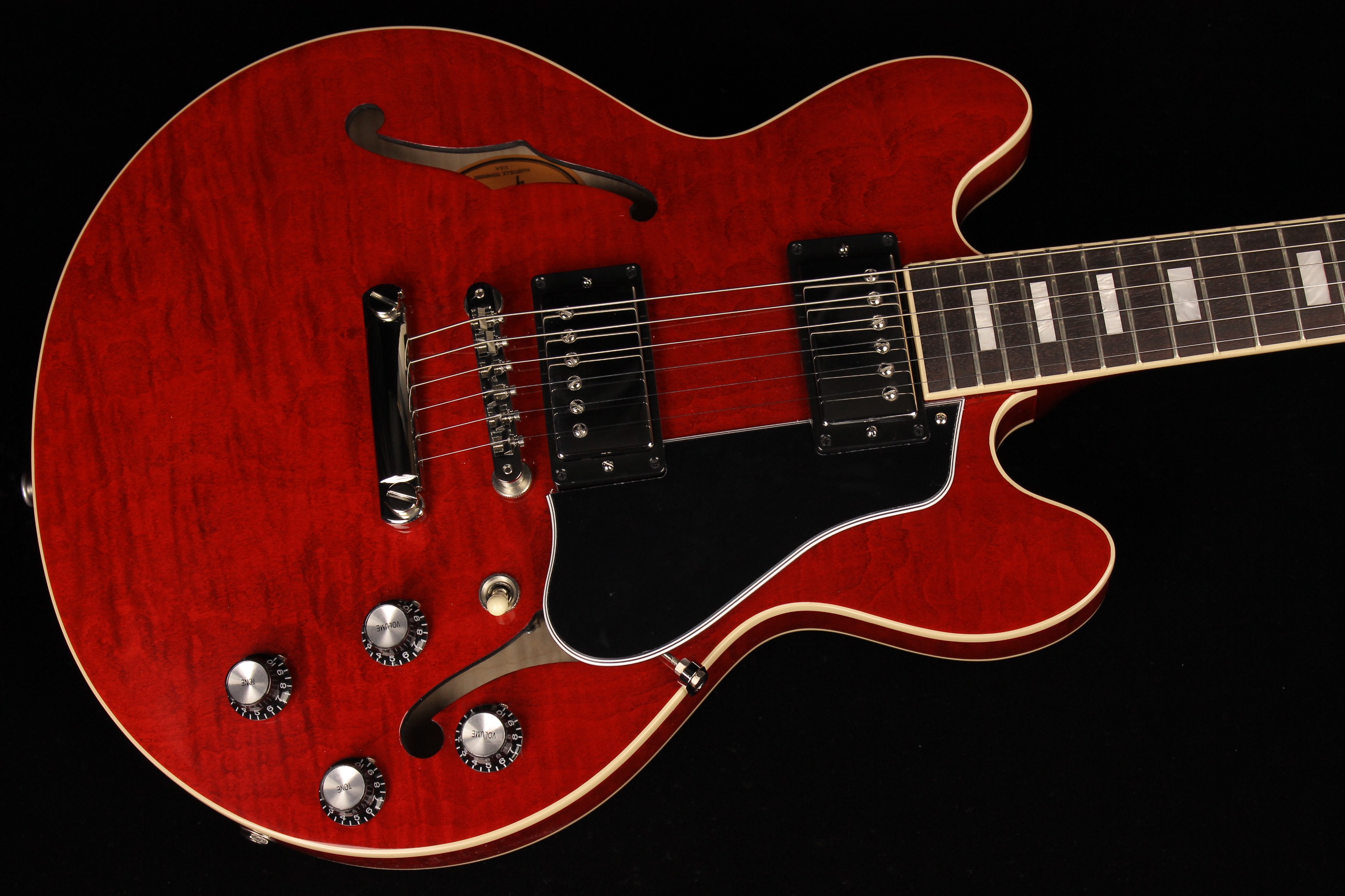 Gibson ES-339 Figured Sixties Cherry (SN: 207530067) | Gino Guitars