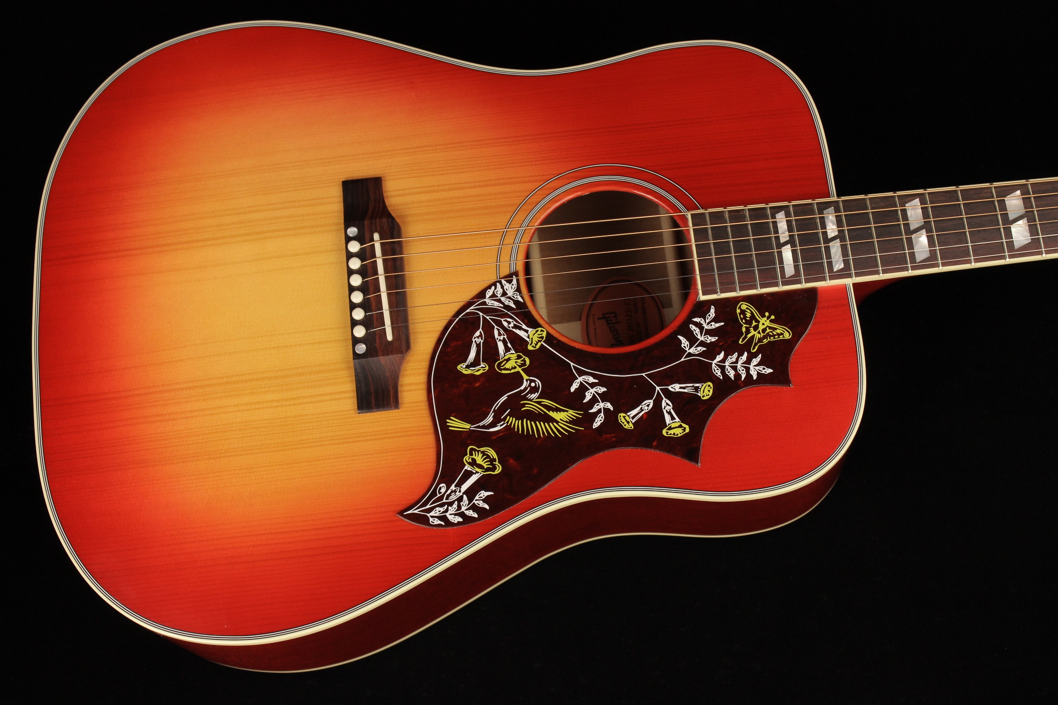 Gibson Hummingbird Early 60's Golden Era Adirondack VOS Heritage Cherry ...