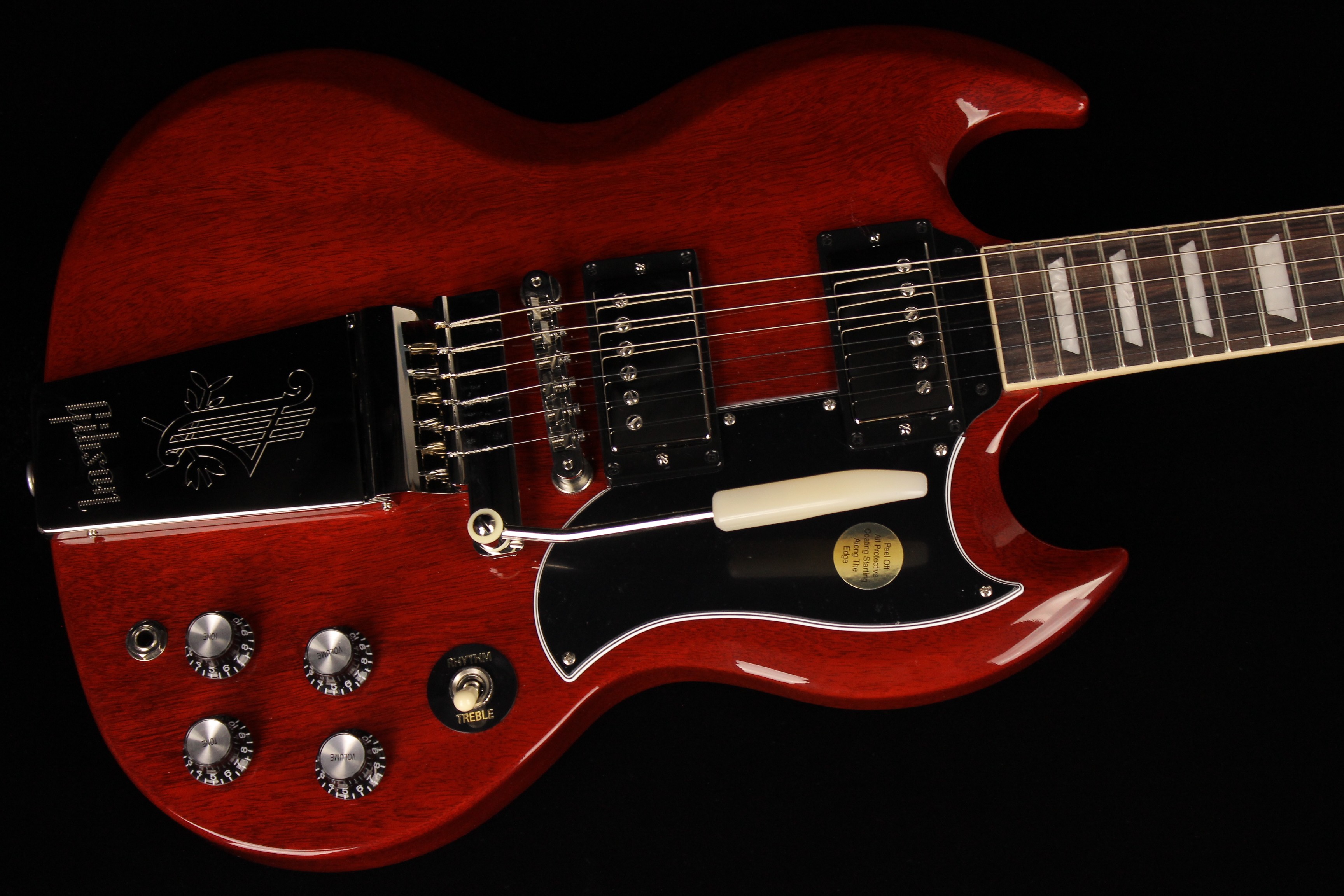 Gibson SG Standard '61 Maestro Vibrola Vintage Cherry (SN: 227920035) | Gino Guitars