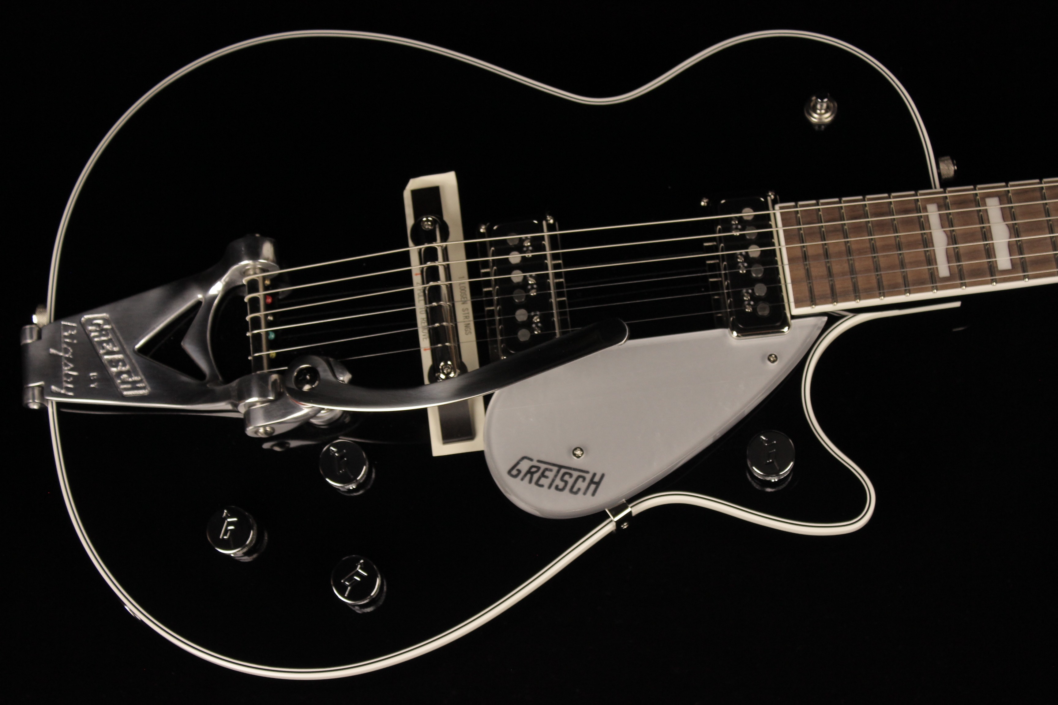 Gretsch G6128T-GH George Harrison Signature Duo Jet™ Black (SN ...