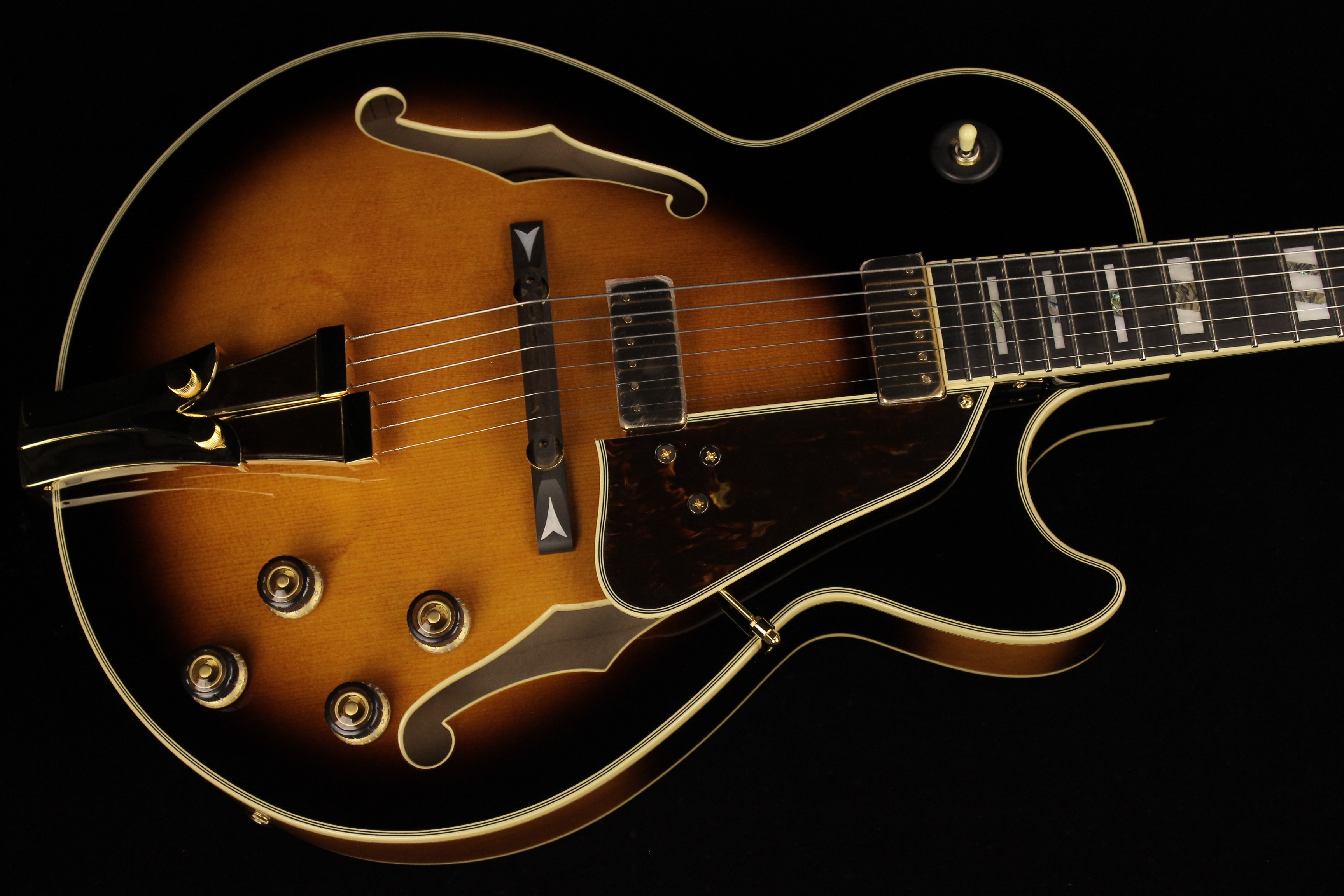 Ibanez GB10 George Benson Signature Brown Sunburst (SN: 2404577) | Gino ...