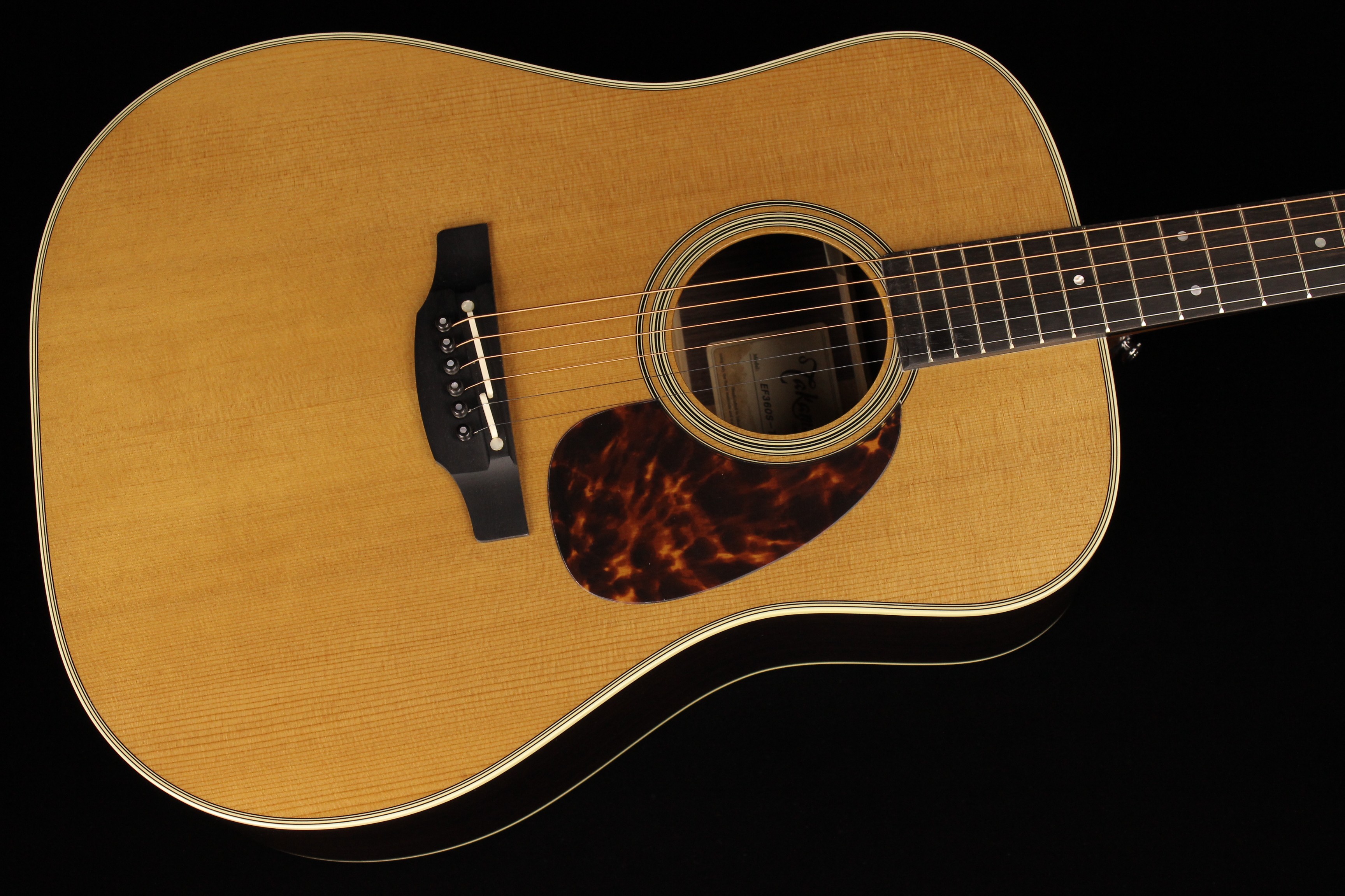 Takamine EF360S-TT Thermal Top Natural (SN: 57080758) | Gino Guitars