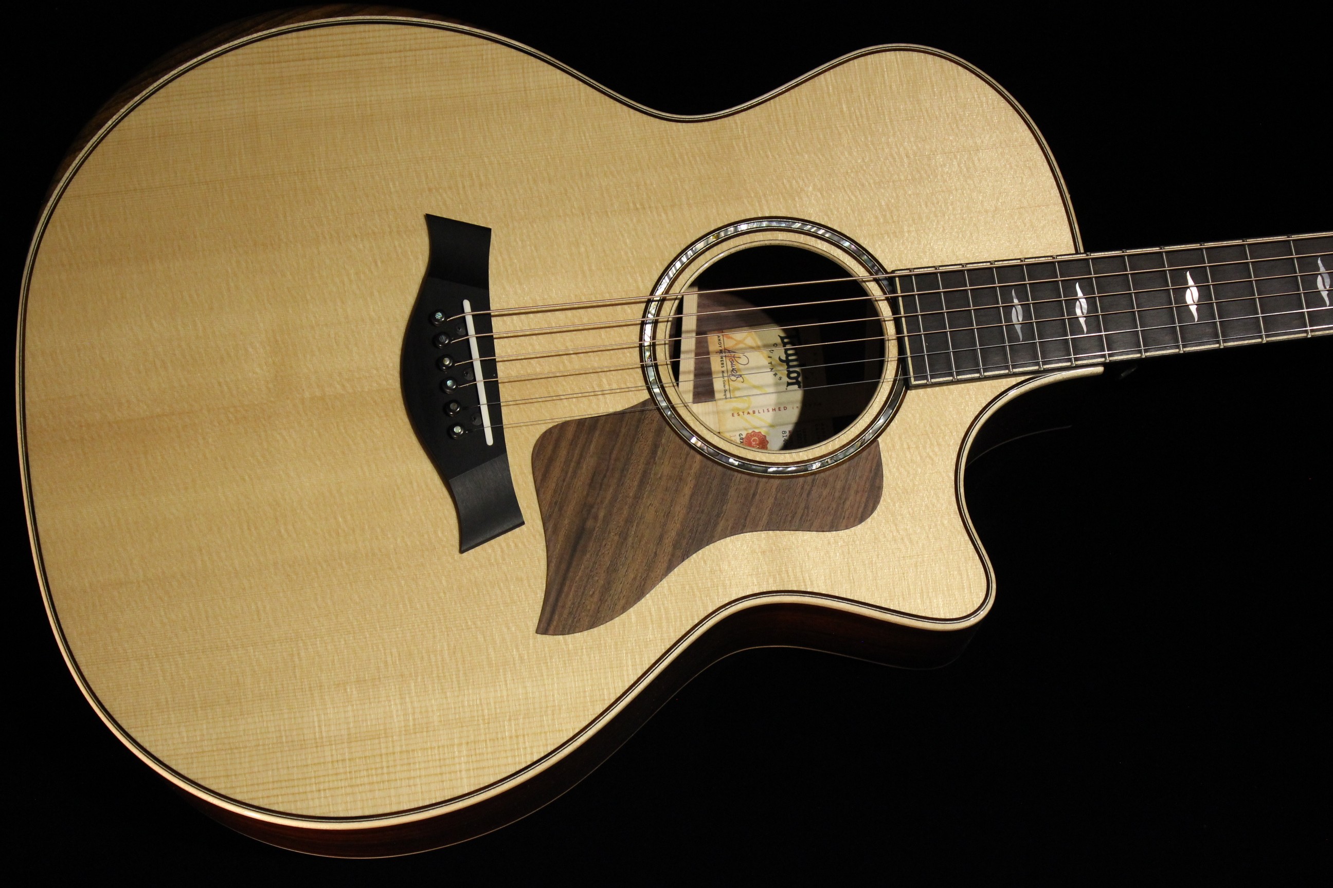 Taylor 814ce DLX V-Class Bracing Natural (SN: 1201130013) | Gino Guitars