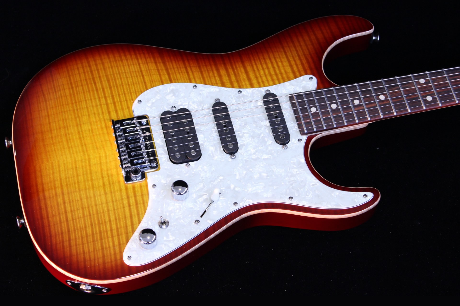 Tom Anderson Drop Top Classic Dark Cherry Burst (SN: 04-17-14P) | Gino ...