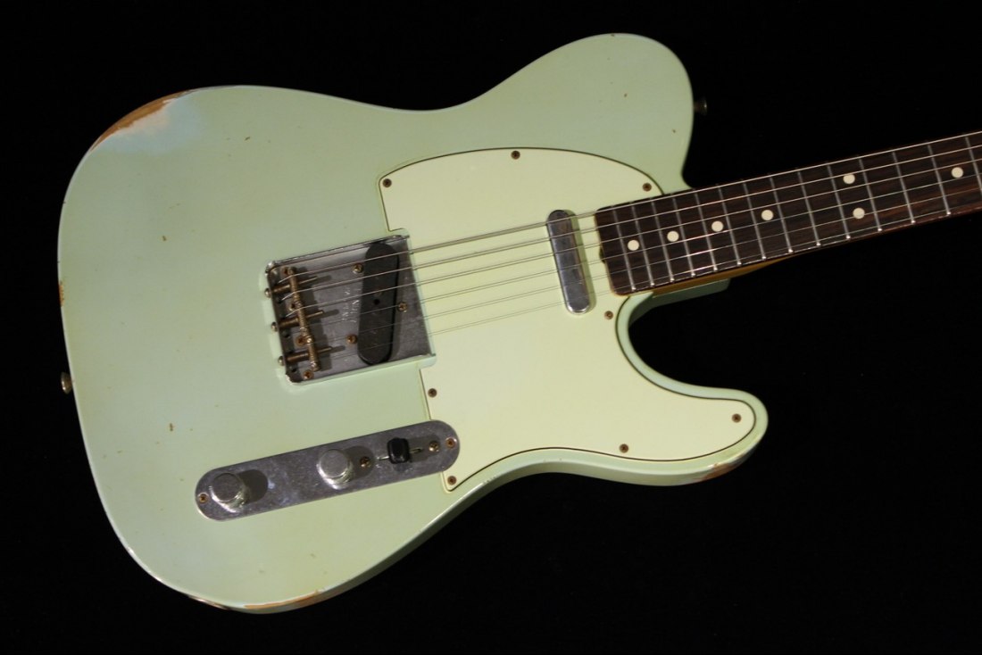 Fender Custom 1963 Telecaster Relic Limited Faded Sonic Blue (SN ...