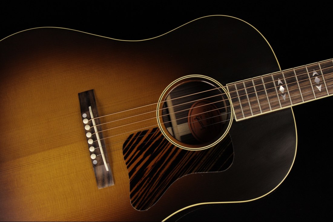 Gibson Custom Historic 1936 Advanced Jumbo Vintage Sunburst (SN: 20433020) | Gino Guitars