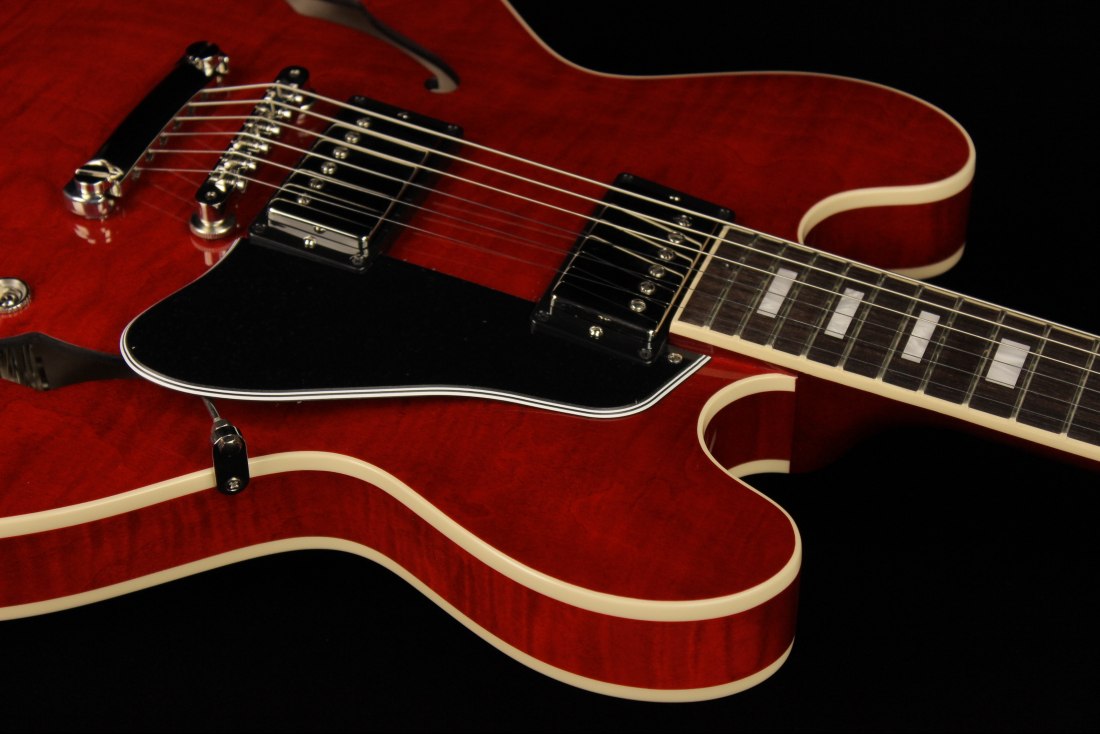 Gibson ES-335 Figured Sixties Cherry (SN: 220220107) | Gino Guitars