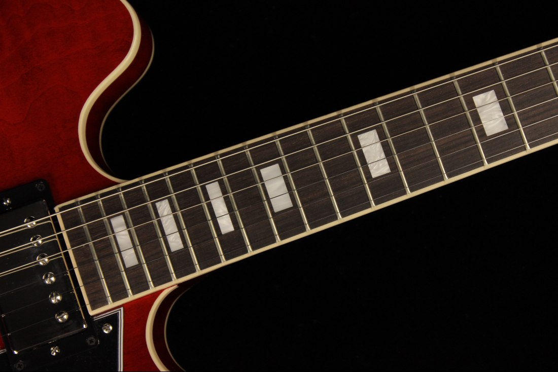 Gibson ES-335 Figured Sixties Cherry (SN: 220220107) | Gino Guitars