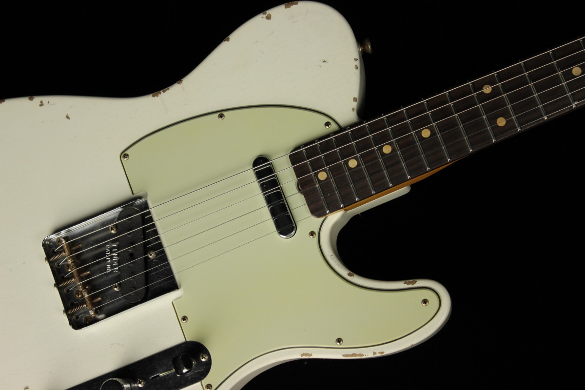 Fender Custom 1961 Telecaster Relic - Aged Olympic White | Gino Guitars