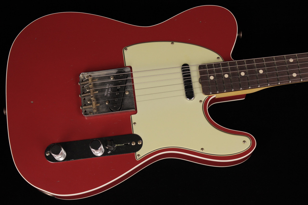 Fender Custom 1962 Telecaster Custom Journeyman Relic - Dakota Red ...
