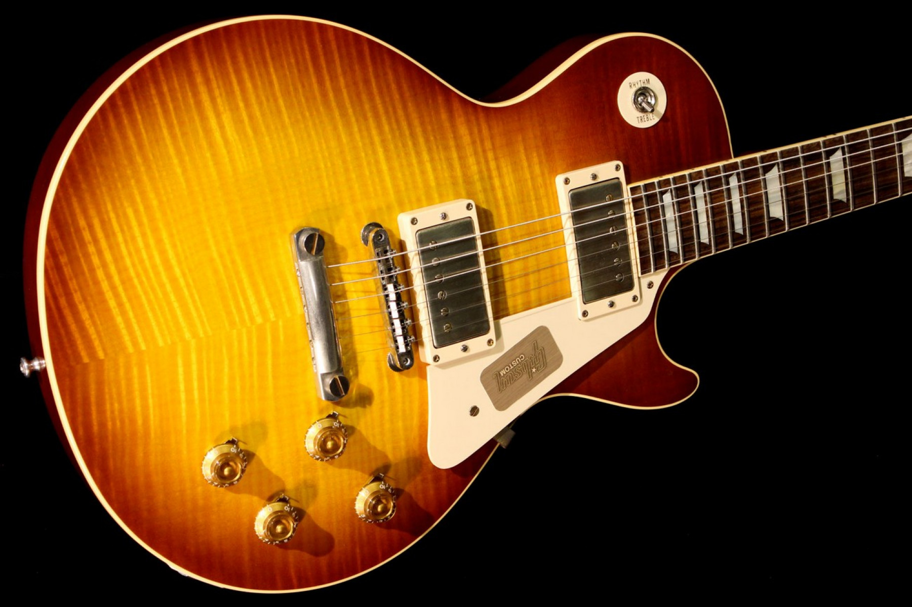 Gibson Custom 1959 Les Paul Reissue 2013 Handpicked VOS Beano Burst (SN ...