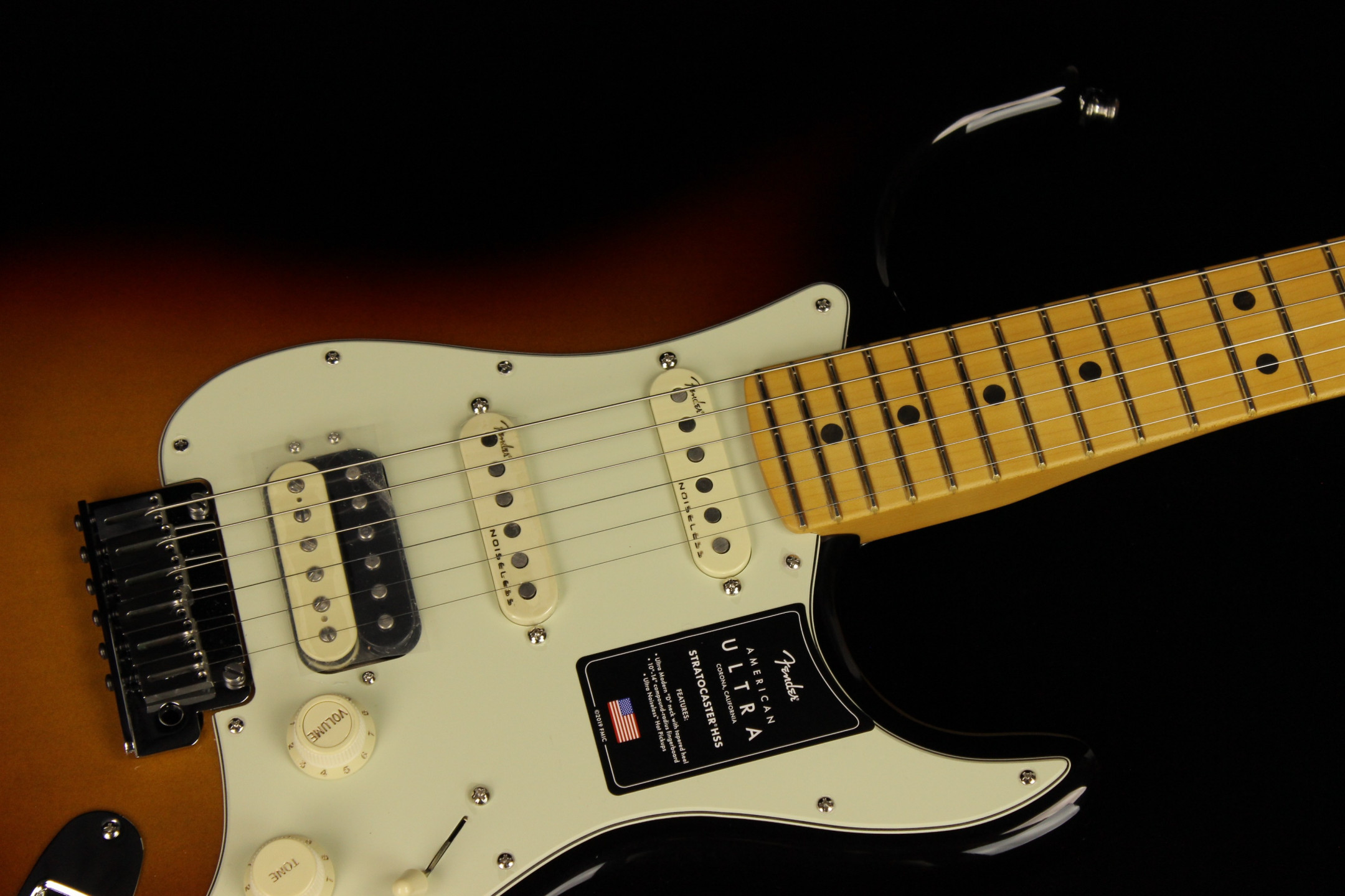 Fender American Ultra Stratocaster HSS Ultra Burst (SN: US22031765 ...