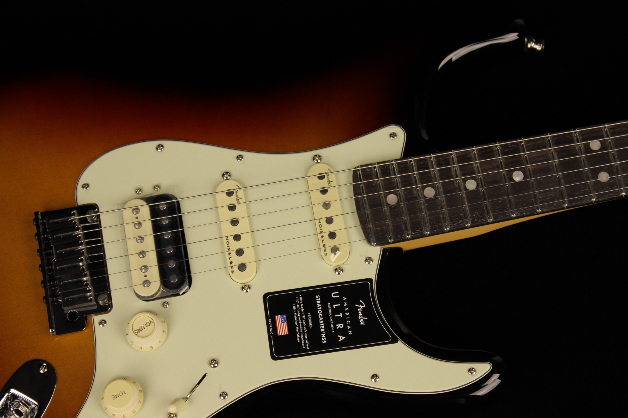 Fender American Ultra Stratocaster HSS Ultraburst (SN: US23025624 ...