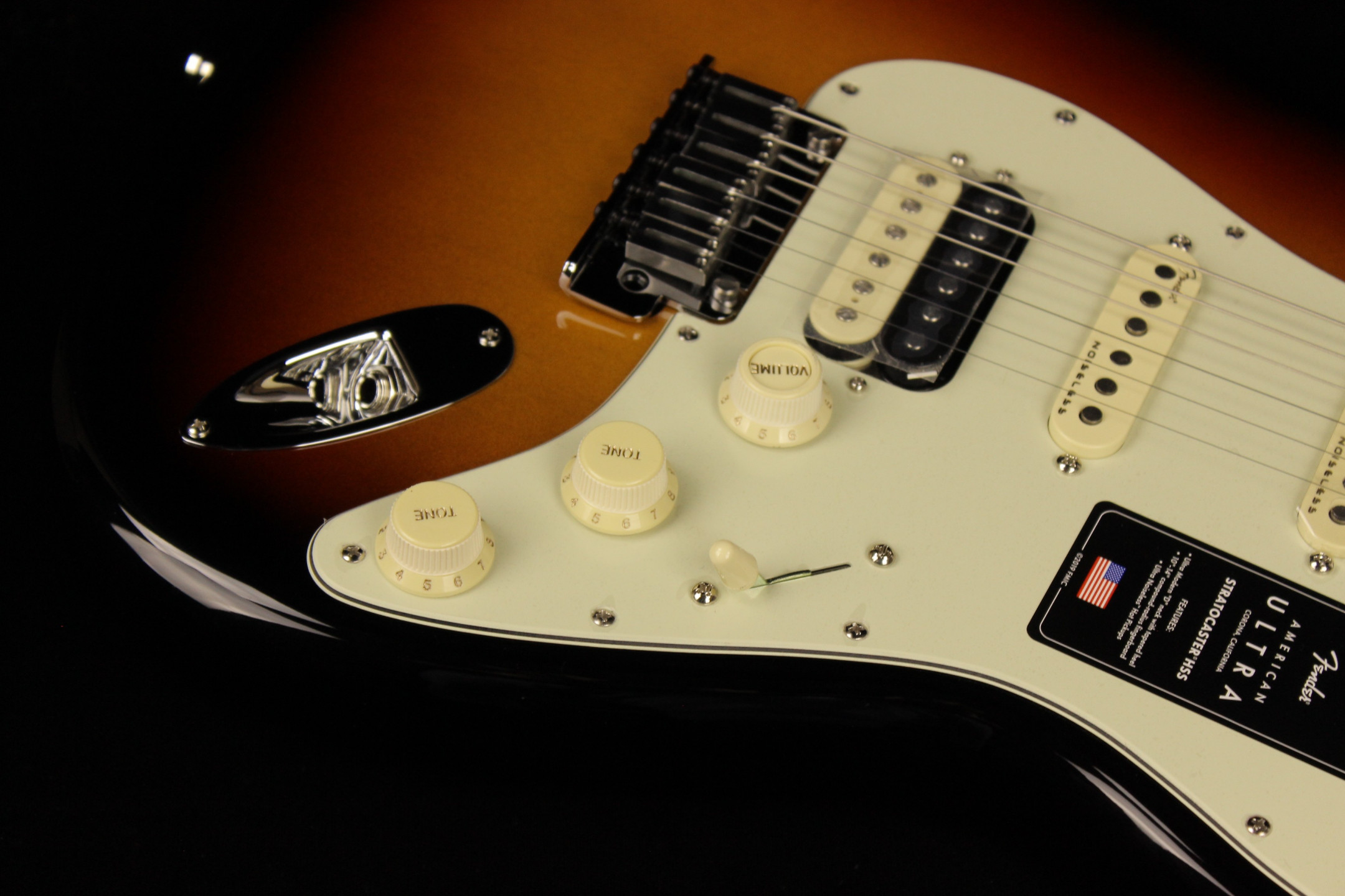 Fender American Ultra Stratocaster HSS Ultraburst (SN: US23025624 ...