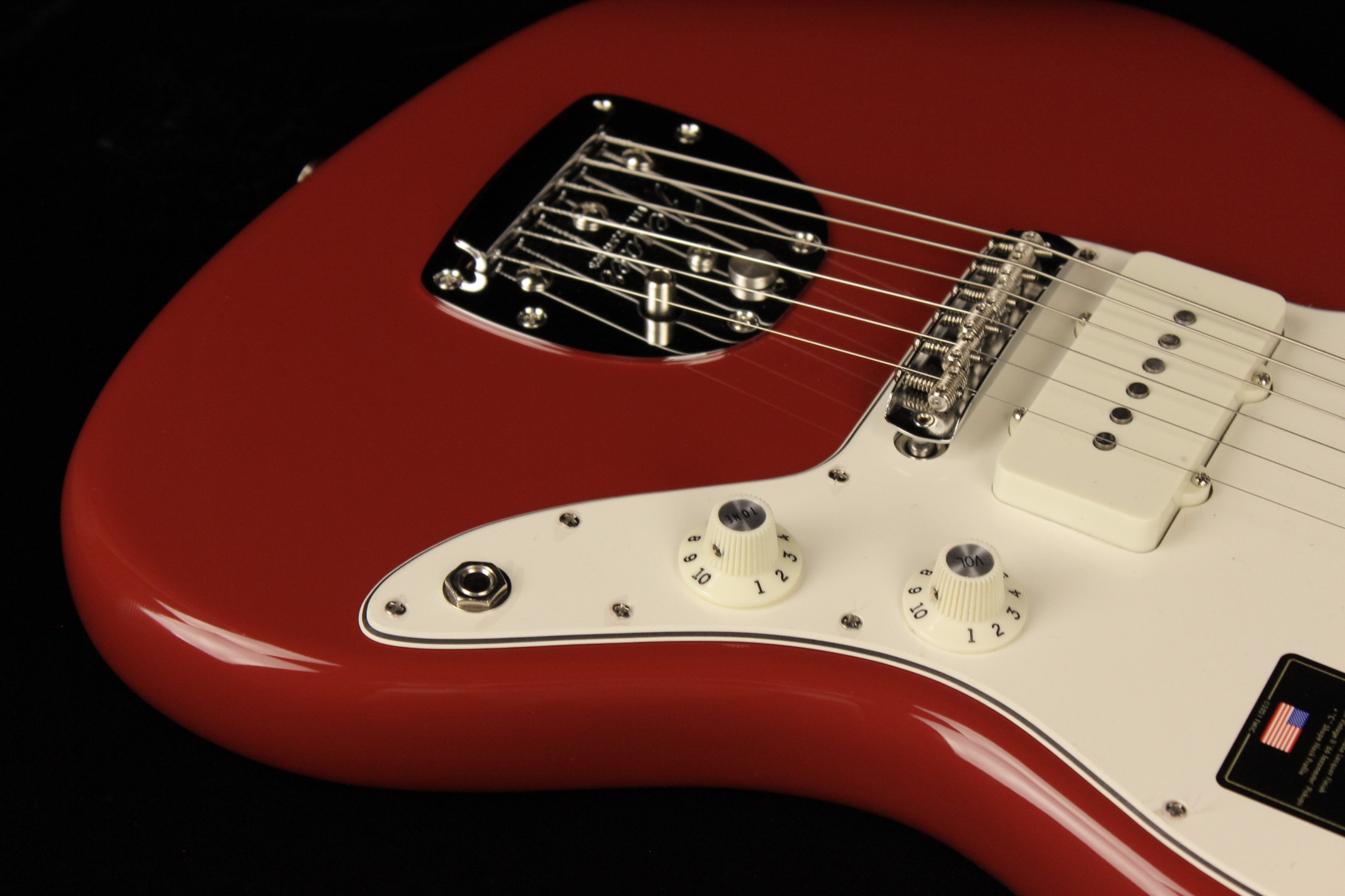 fender jazzmaster cherry red