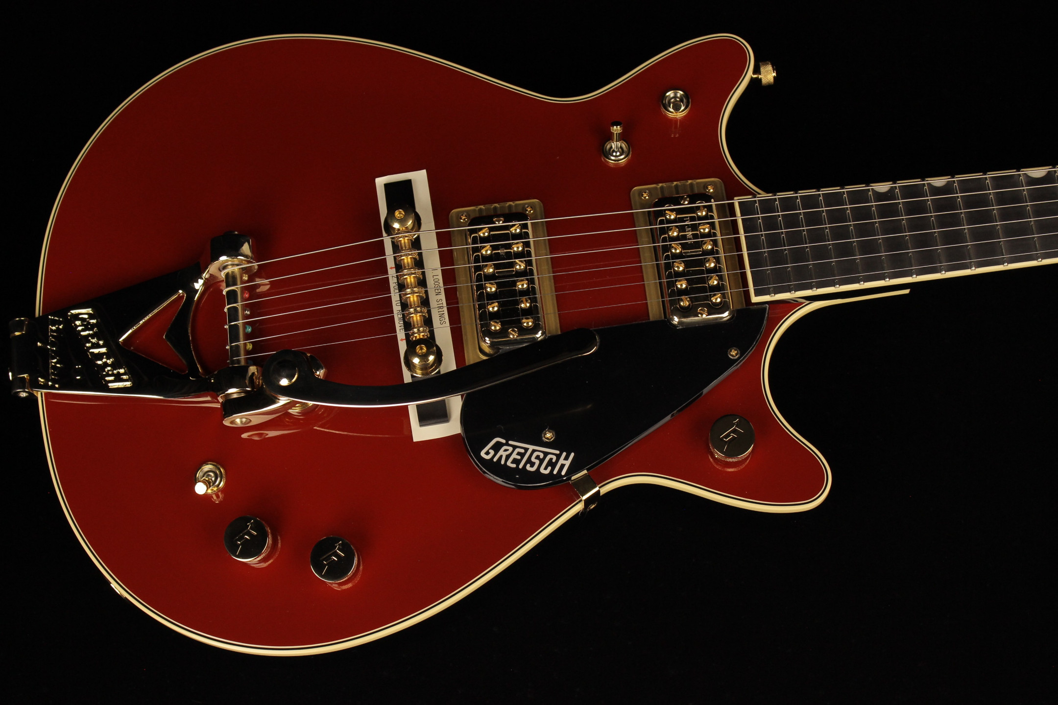 Gretsch G6131T-62 Vintage Select Edition ’62 Jet with Bigsby Firebird Red (SN: JT23020757 ...